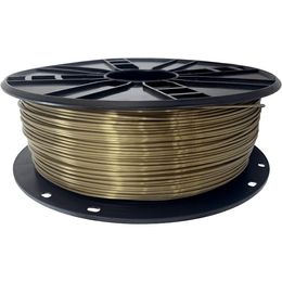Ampertec 3D-Filament Seiden-PLA bronze mit Perlglanz 1.75mm 1000g Spule