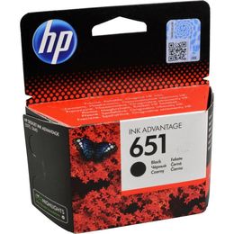 HP Tinte C2P10AE 651 schwarz