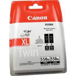 2 Canon Tinten 6431B005 PGI-550PGBKXL schwarz