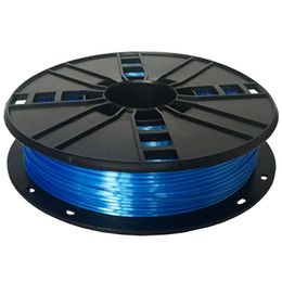 Ampertec 3D-Filament Seiden-PLA blau mit Perlglanz 1.75mm 500g Spule