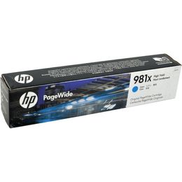 HP Tinte L0R09A 981X cyan