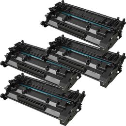 4 Ampertec Toner ersetzt Canon 2199C002 052 schwarz