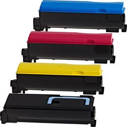 4 Ampertec Toner ersetzt Kyocera TK-540K C M Y 4-farbig