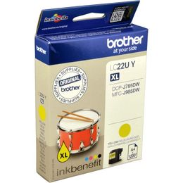 Brother Tinte LC-22UY yellow