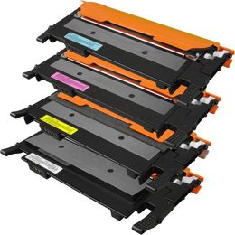 4 Ampertec Toner ersetzt HP (Samsung) CLT-406S SU375A 4-farbig