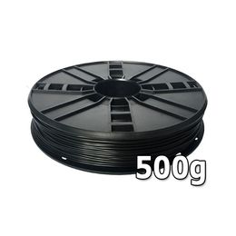 Ampertec 3D-Filament TPE+ härter, schnelldruckend schwarz 1.75mm 500g Spule