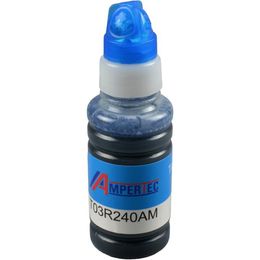 Ampertec Tinte ersetzt Epson C13T03R240 102 cyan