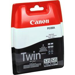 2 Canon Tinten 4529B010 PGI-525PGBK Doppelpack schwarz