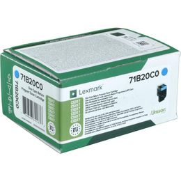 Lexmark Toner 71B20C0 cyan