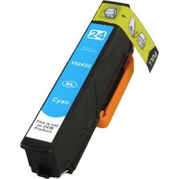 Ampertec Tinte ersetzt Epson C13T24324010 cyan 24XL