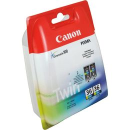 2 Canon Tinten 1511B018 CLI-36 4-farbig