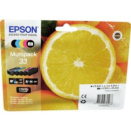 5 Epson Tinten C13T33374010 33 5-farbig