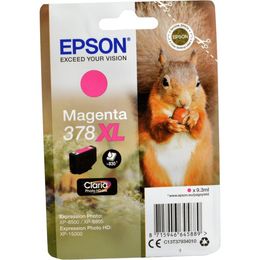 Epson Tinte C13T37934010 Magenta 378XL magenta