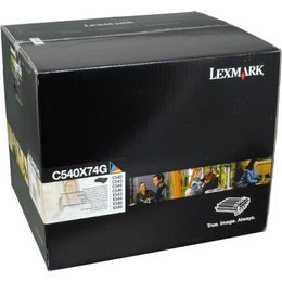 4 Lexmark Trommeln C540X74G 4-farbig