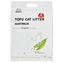 Pets Deli MichuPet Katzenstreu aus Tofu - Original - Original / 6 Liter