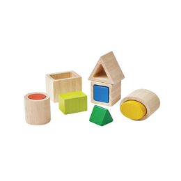 Plan Toys - Formenboxen-Set BAUSTEINE 10-teilig aus Holz