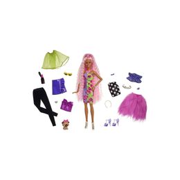 Mattel HGR60 - Barbie - Extra - Deluxe Puppe mit Styling-Zubehör und Tier