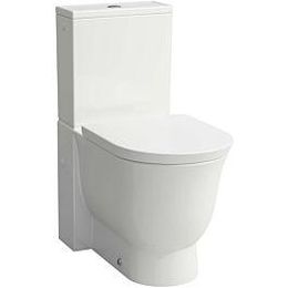 Laufen The new classic Stand-WC-Kombination H8248580000001 37x70cm, spülrandlos, weiß