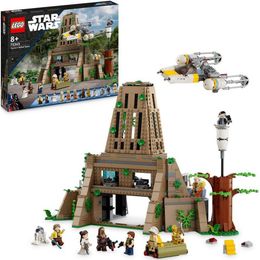Lego® Konstruktionsspielsteine Rebellenbasis auf Yavin 4 (75365), Lego® Star Wars, (1066 St), Made in Europe, bunt