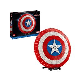 Lego Marvel 76262 Captain Americas Schild Bausatz, Mehrfarbig