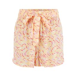Pieces Shorts in Gelb - XS
