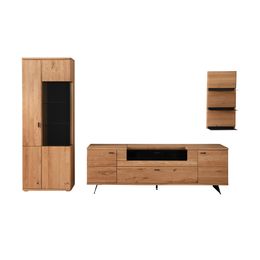 Woodford Wohnkombination Rosiro ¦ holzfarben ¦ Maße (cm): B: 320 H: 209 T: 50.0 » Höffner