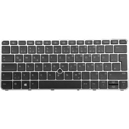 TRADESHOP Original Tastatur Deutsch qwertz für hp EliteBook 820 G3, 820 G4, 828 G3 / ProBook 640 G1 mit Trackpoint und Hintergrundbeleuchtung Notebook Keyboard