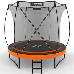 Trampolin Outdoor 'Ultimate Pro' – tüv GS-geprüft, Designed in Germany, Fiberglas Netzstangen, AirMAXX Technologie, Premium Gartentrampolin