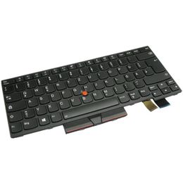 TRADESHOP Trade-shop - Original Laptop Tastatur für Lenovo ThinkPad ersetzt 01HX431 01HX459 01HX499 01HX419 01HX511 / qwertz Deutsch, mit Trackpoint