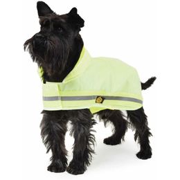 Fashion Dog - reflektierender Regenmantel für Hunde - Neongelb - 43 cm