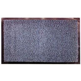 PROREGAL Fußmatte, Schmutzfangmatte 3002, 40x60cm, Schwarz-weiß