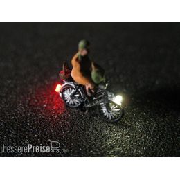 Schönwitz N 50134 - Fahrrad mit LED Beleuchtung -alte Frau