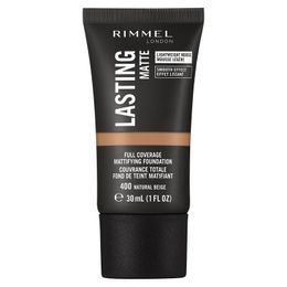 Rimmel London Lasting Matte Foundation 30ml (Various Shades) - 400 Natural Beige