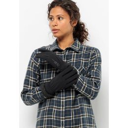 Jack Wolfskin Fleecehandschuhe HIGHLOFT GLOVE WOMEN, schwarz