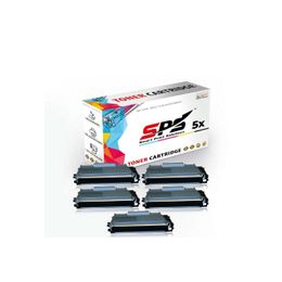 SPS Tonerkartusche Druckerpapier A4 + 5x Multipack Set Kompatibel für Brother Fax 2840
