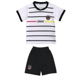 Fashion Boy Fußballtrikot Fussball Fan Set Deutschland Germany Trikot + Shorts