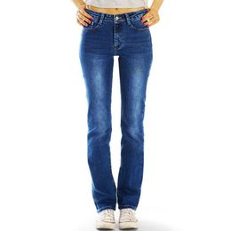 be styled Straight-Jeans Medium waist straight cut Jeans regular stretch Hosen