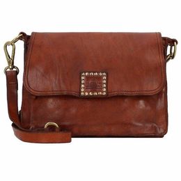 Campomaggi Umhängetasche Leder 25 cm cognac