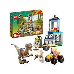 Lego Jurassic Park 76957 Flucht des Velociraptors Bausatz, Mehrfarbig
