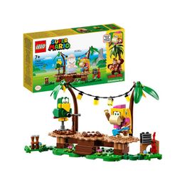 Lego Super Mario 71421 Dixie Kongs Dschungel-Jam – Erweiterungsset Bausatz, Mehrfarbig
