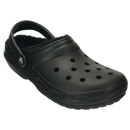 Crocs - Classic Lined Clog - Sandalen US M8 / W10 | EU 41-42 schwarz