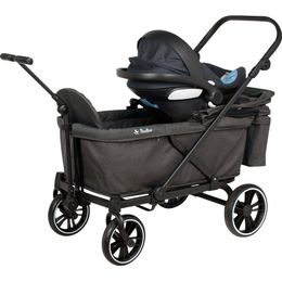 Pinolino® Adapter für Kinderwagen Babyschalen-Adapter, für Klappbollerwagen »Cruiser«, 2-tlg., schwarz