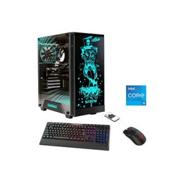 Hyrican Rockstar 7147 Gaming-PC (Intel® Core i5 13400F, RTX 4060Ti, 16 GB RAM, 1000 GB SSD, Luftkühlung, DDR5, Windows 11), schwarz