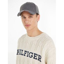 Tommy Hilfiger Baseball Cap ELEVATED CORPORATE CAP mit Flag und Tommy-Tape, grau