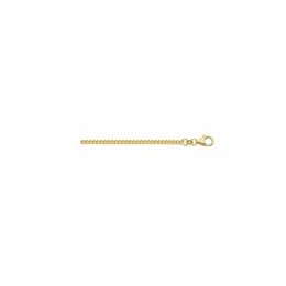 Adelia´s Adelia´s Goldkette 585 Gold Flach Panzer Halskette Ø 1,8 mm, Goldschmuck für Damen, goldfarben