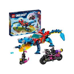 Lego DREAMZzz 71458 Krokodilauto Bausatz, Mehrfarbig