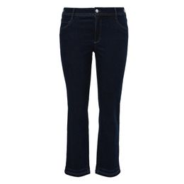 TRIANGLE Große Größen: Gerade Jeans in Five-Pocket-Form, dark blue Denim, Gr.52