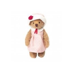 HERMANN TEDDY ORIGINAL Teddy Hermann® Dekofigur Hermann Teddy Bianca 15 cm mit Kleid & Hut