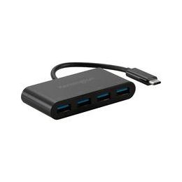 Kensington CH1200 USB-C 4 Port Hub, USB-Hub schwarz