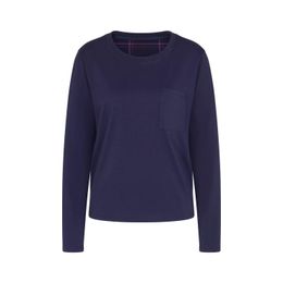 Triumph - Top mit langen Aermeln - Dark blue 42 - Mix & Match - Homewear für Frauen